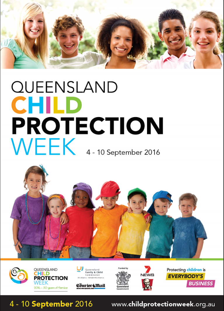 2016 Queensland Child Protection Week Child Protection Week