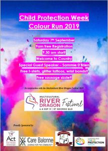 Child Protection Week Colour Run – St George – Queensland Child ...