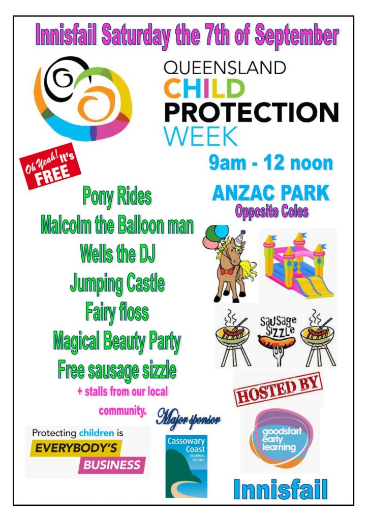 Innisfail Child Protection Week Family Fun Day – Queensland Child ...