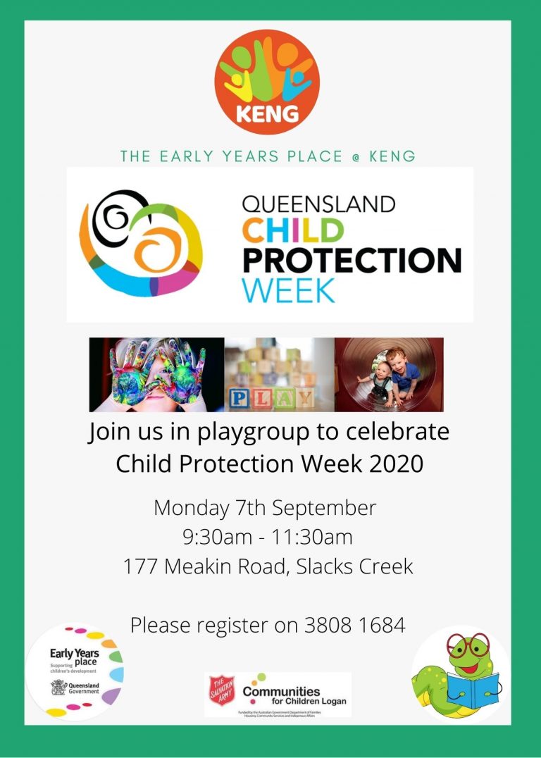 Child Protection Week @ Praise Playgroup – Queensland Child Protection Week