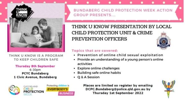 Think U Know Presentation – Queensland Child Protection Week