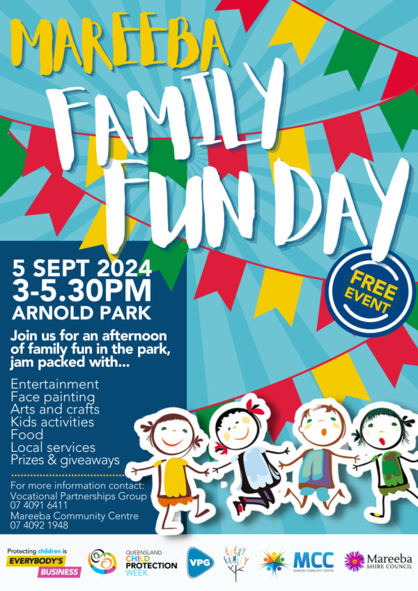 Mareeba Family Fun Day – Queensland Child Protection Week